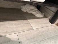 Not my towel. Left from previous guest.