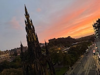 View from Rm 609! It was perfect!