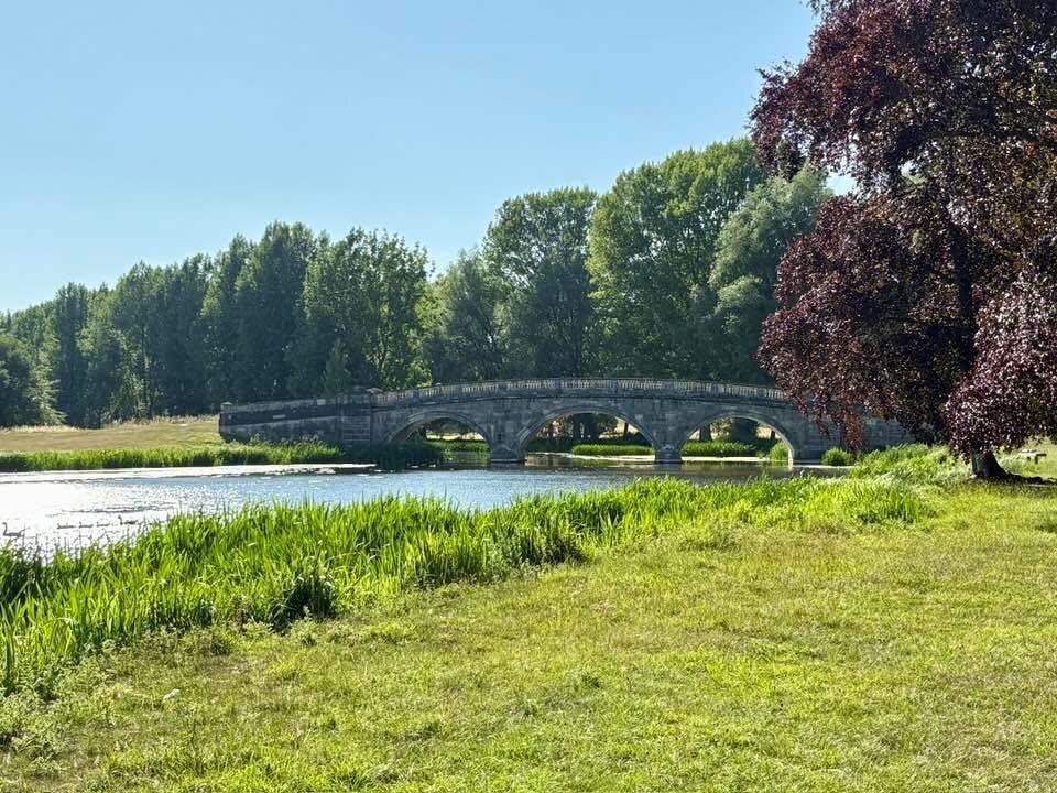 Views on the community walk across the road. 