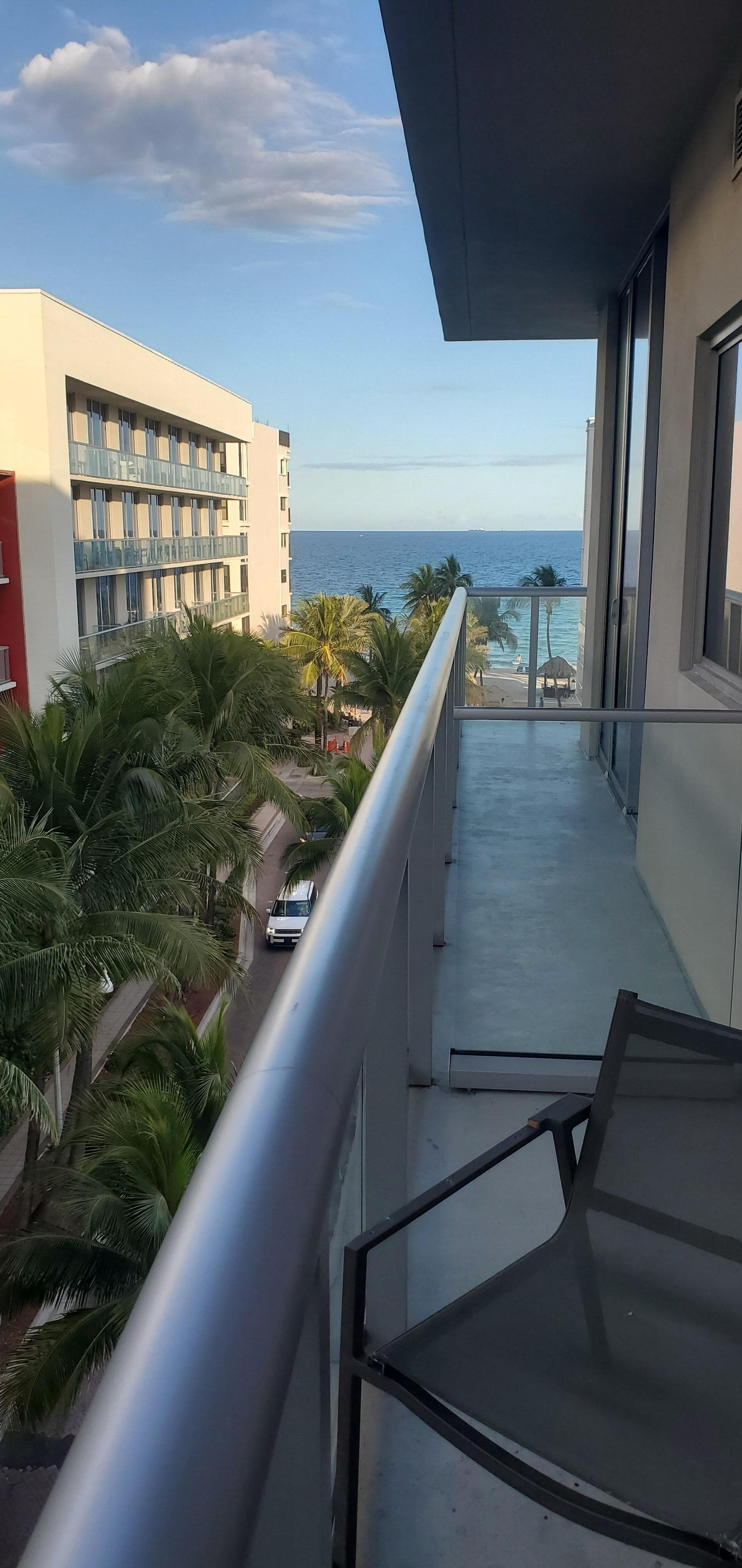 View from our Balcony 