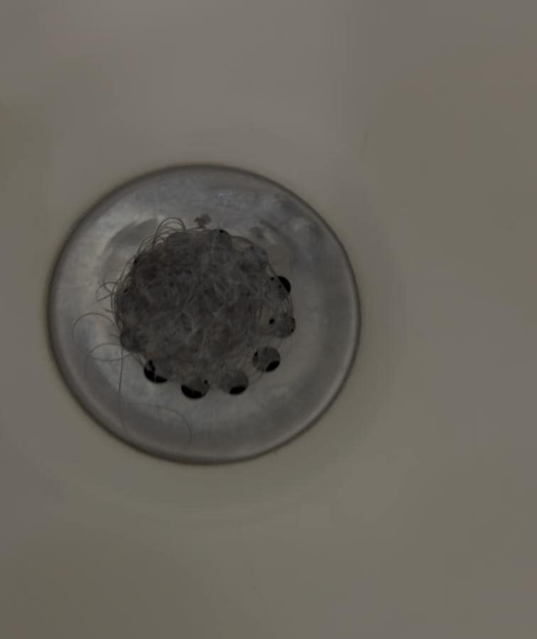 Hair from a week of another person