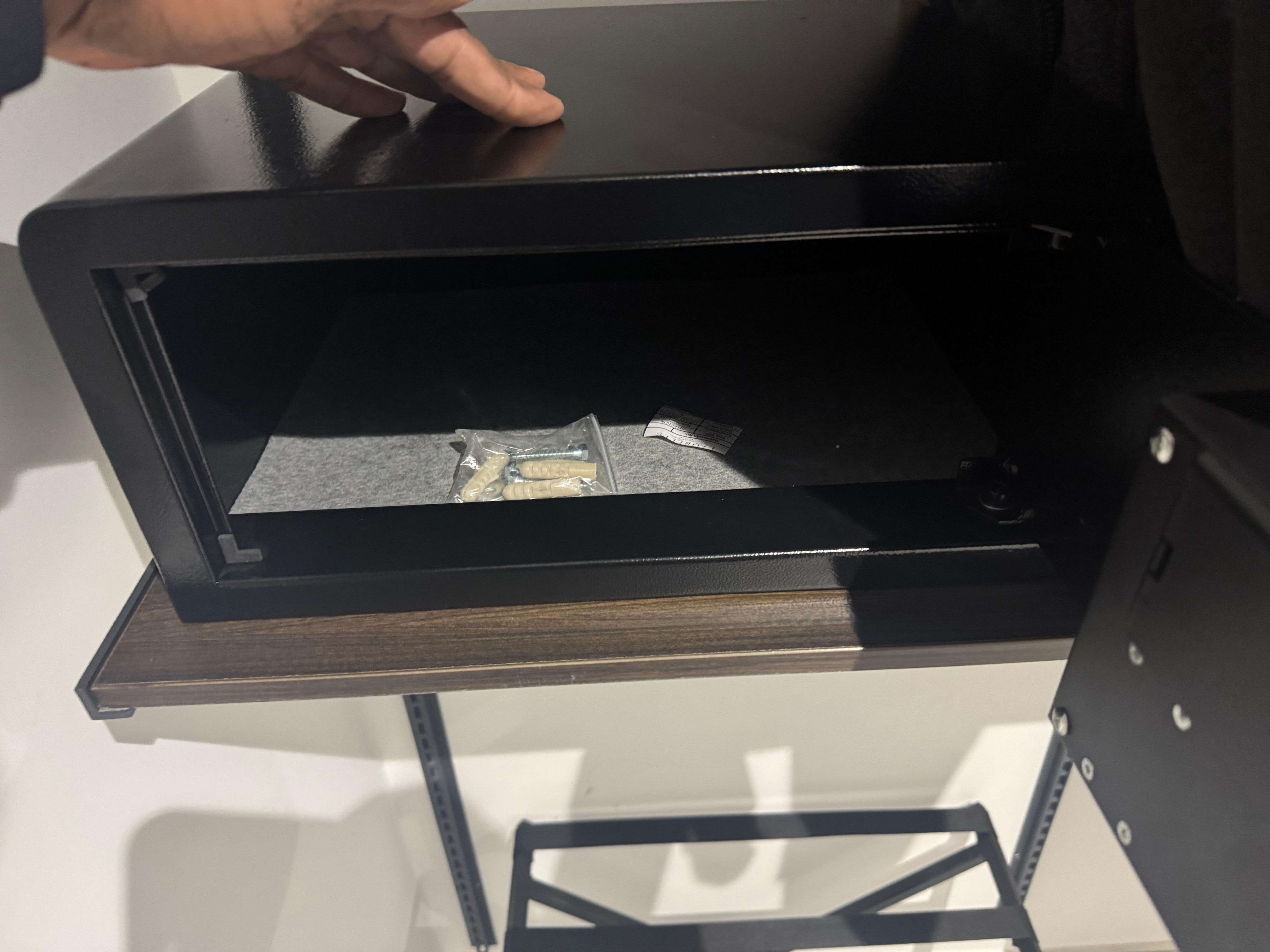 Sage not bolted down and could be removed