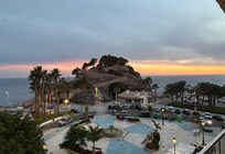 Fantastisk udsigt fra vores balkon