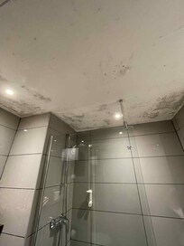 Plafond de la salle de bain