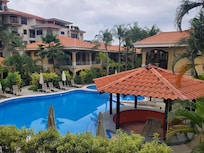 View from our balcony