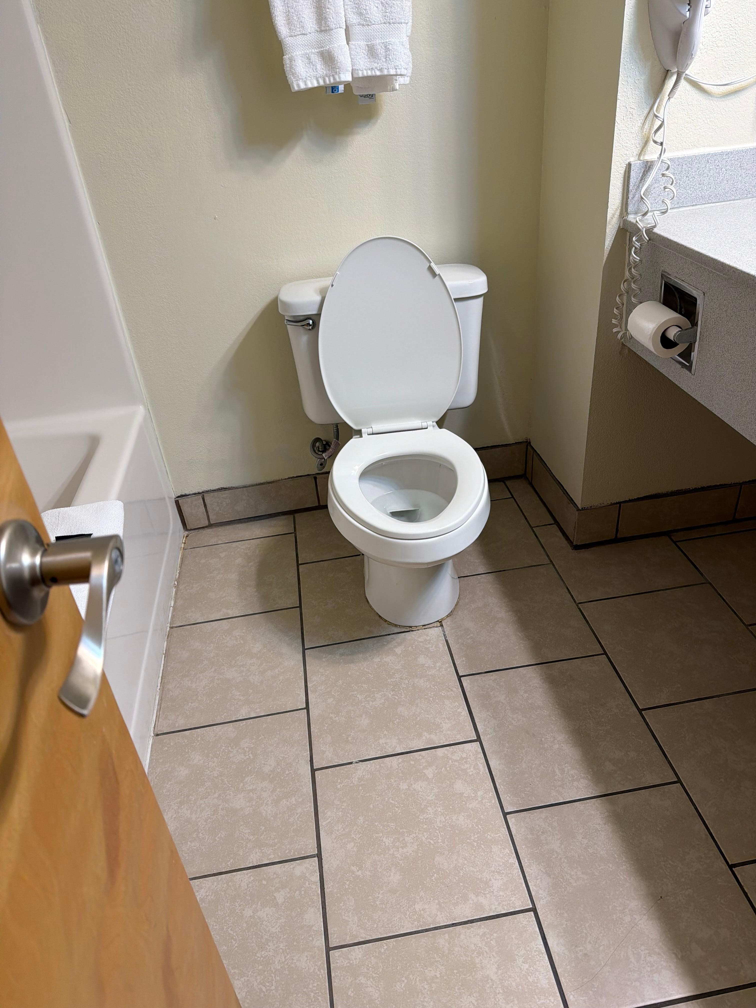 Outdated tiny and very low to ground. 