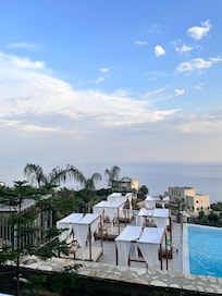 Vista da sacada do quarto