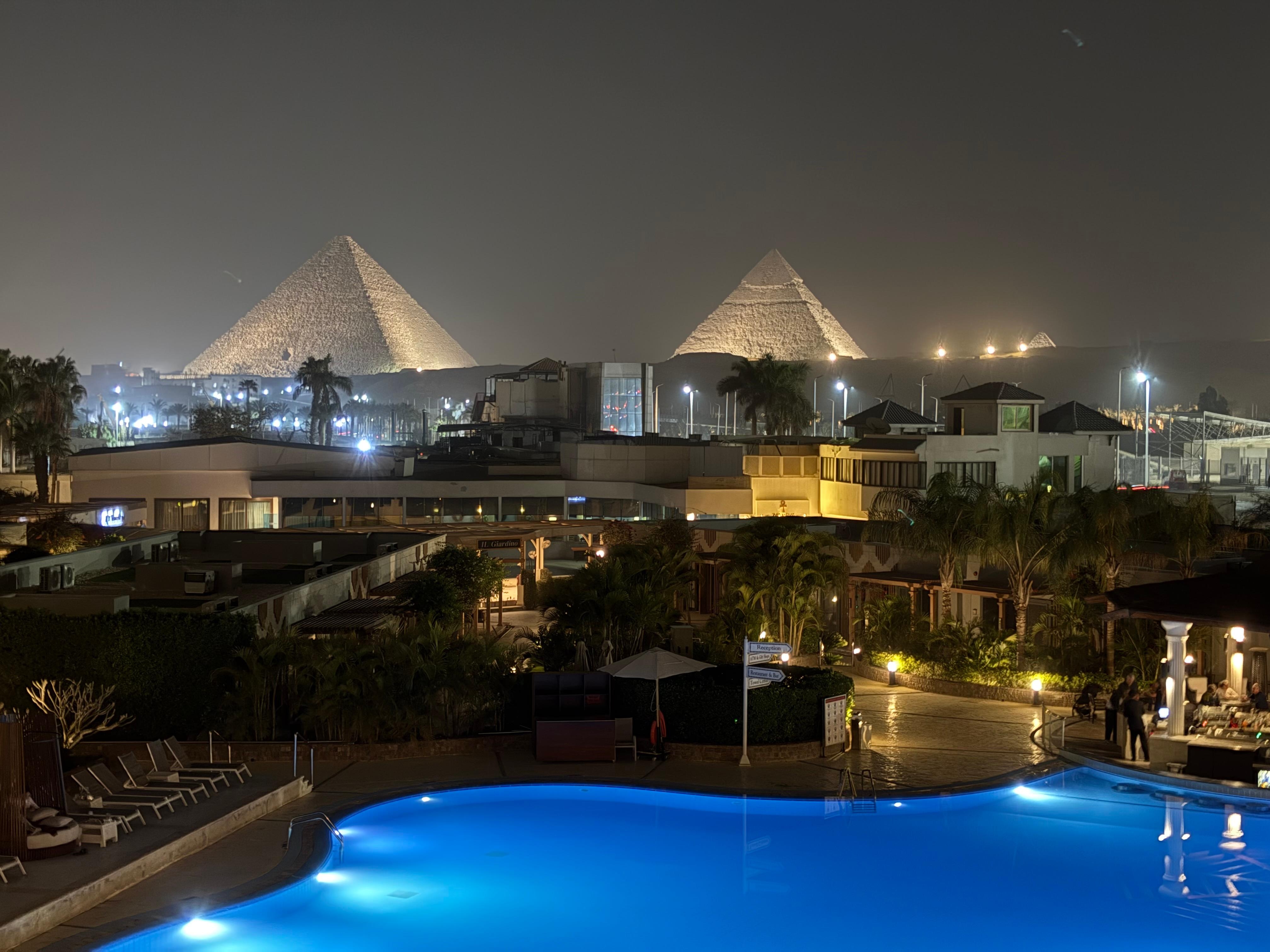 Vom Zimmer fotografiert 