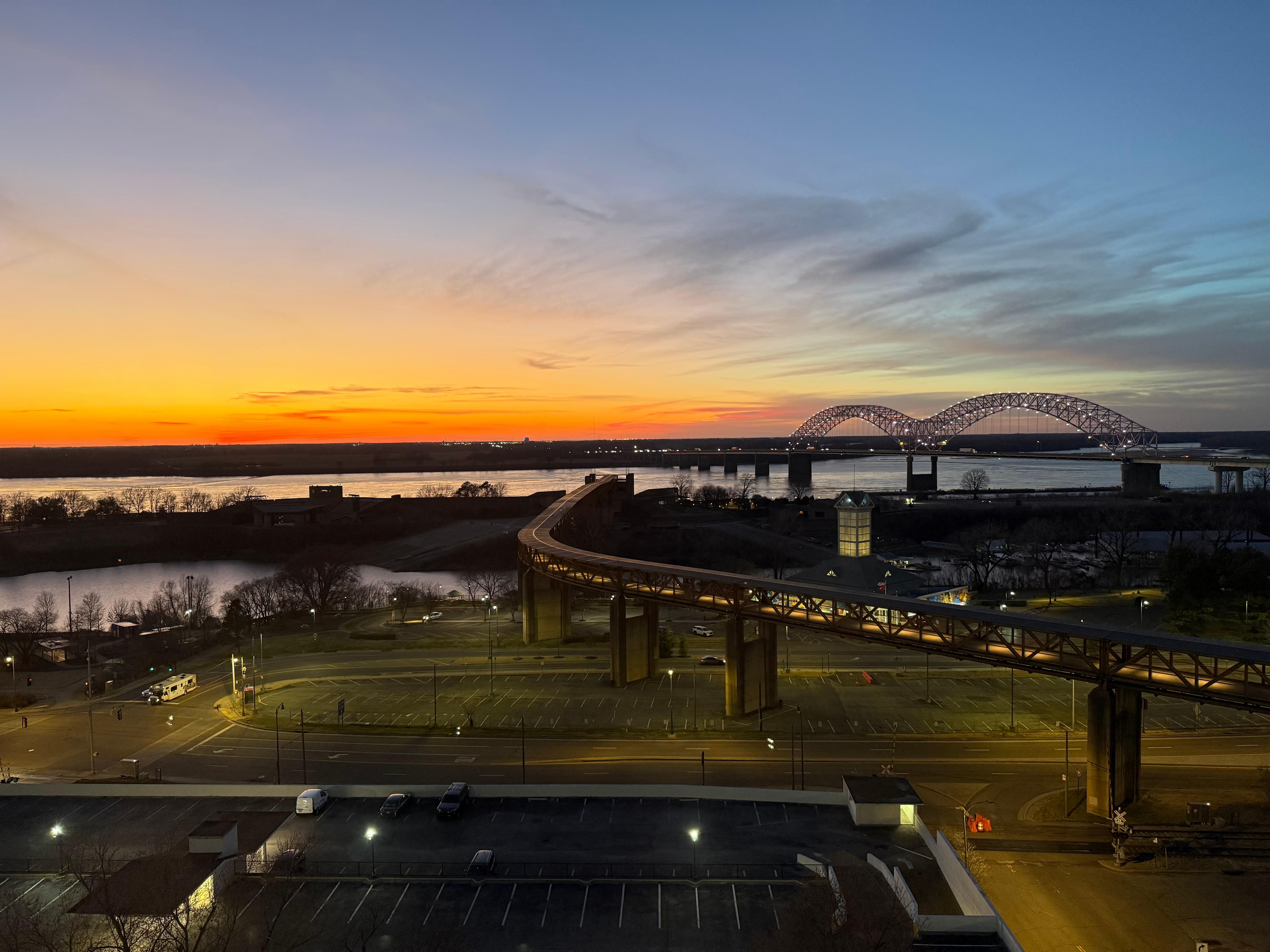 very peaceful area with a great view