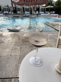 Happy hour at the pool.