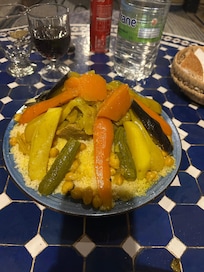 Je kunt ‘s avonds in het hotel dineren.