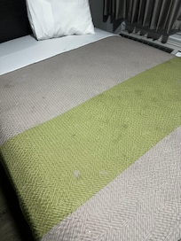 Stained nasty comforters