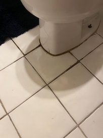 Leaking toilet