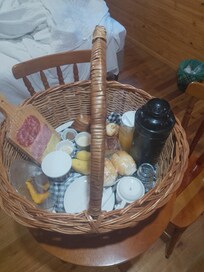 Cesta do café da manhã