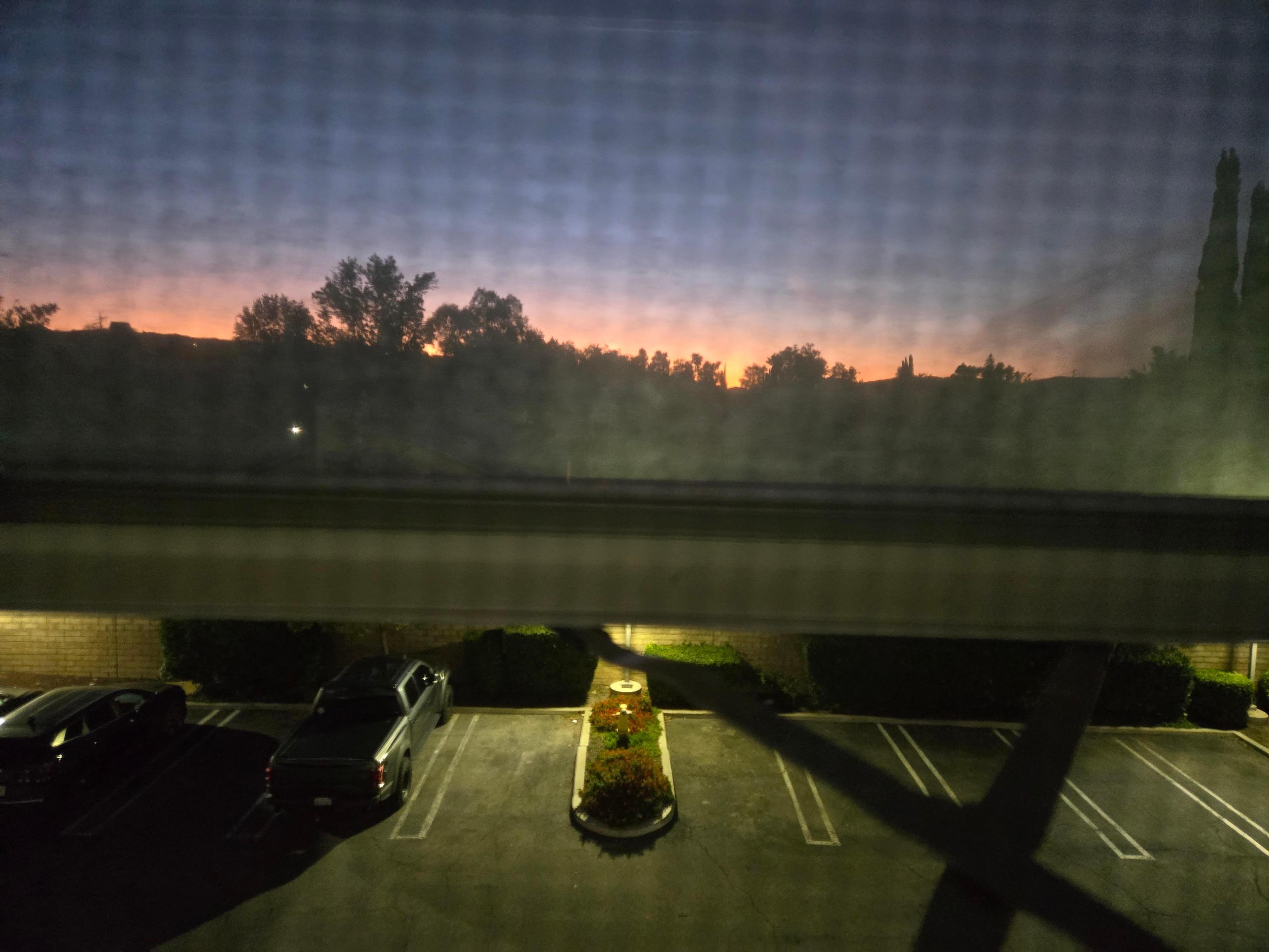 And this was the sunrise