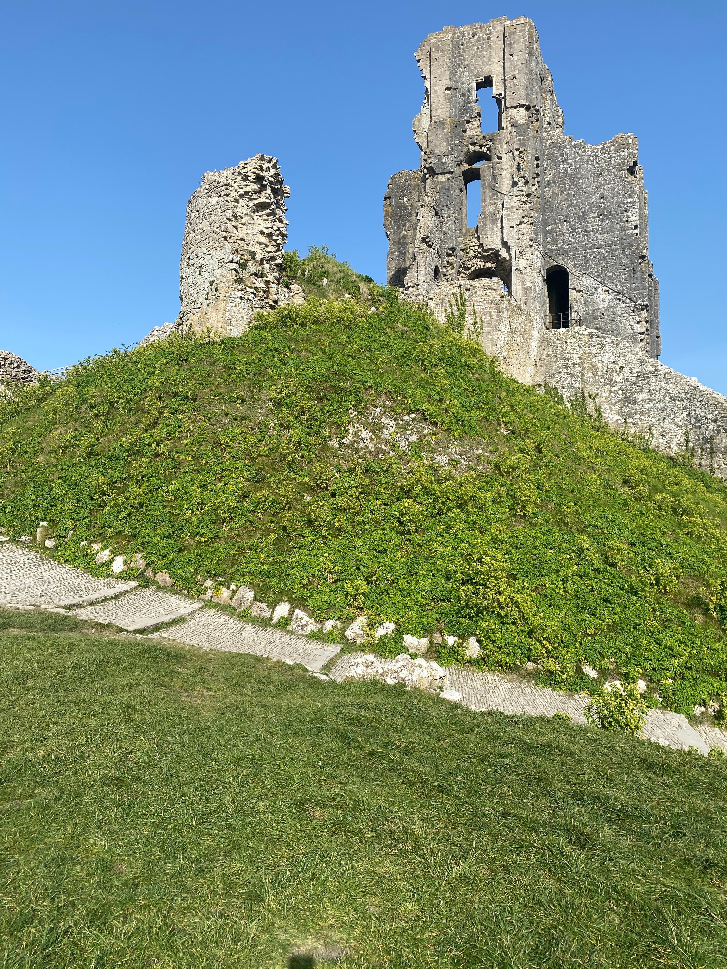Interesting place to explore but steep path and steps.