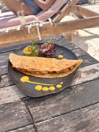 Shrimp quesadilla