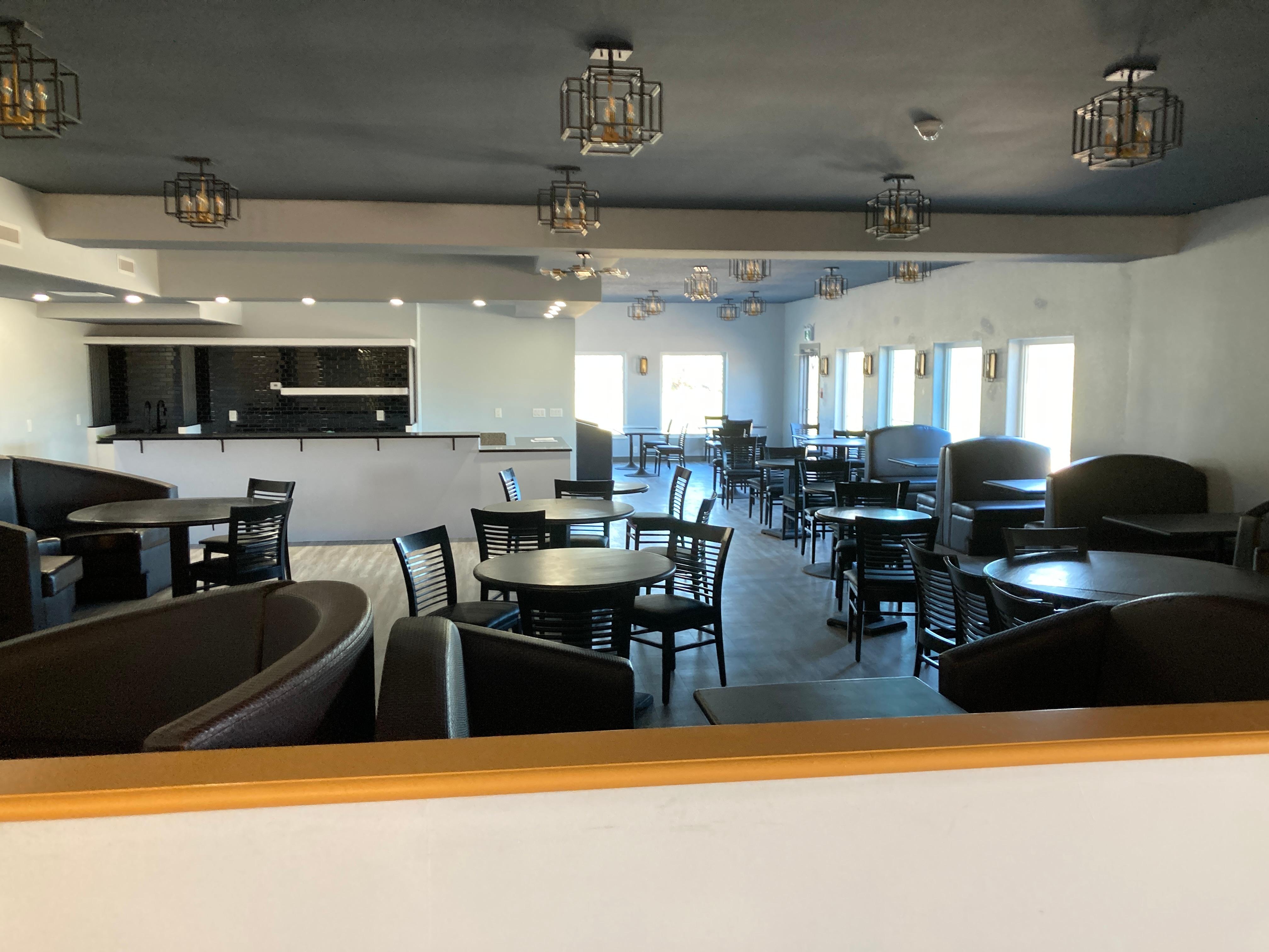 Restaurant isn’t finished yet. 