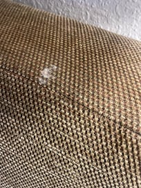 Niger’s on the furniture we asked to switch rooms, they had non available