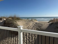 View from our 2nd floor balcony