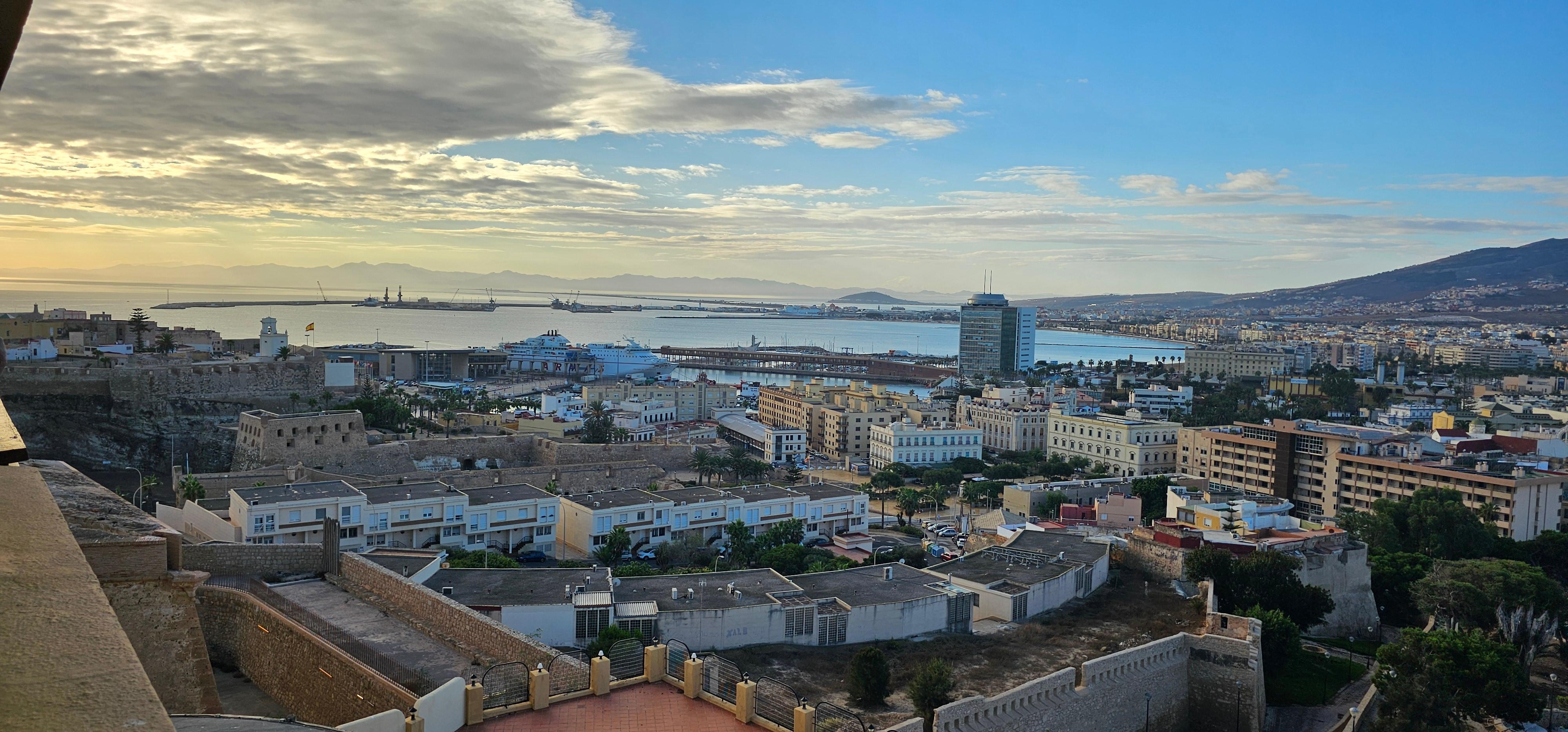 Views from room balcony