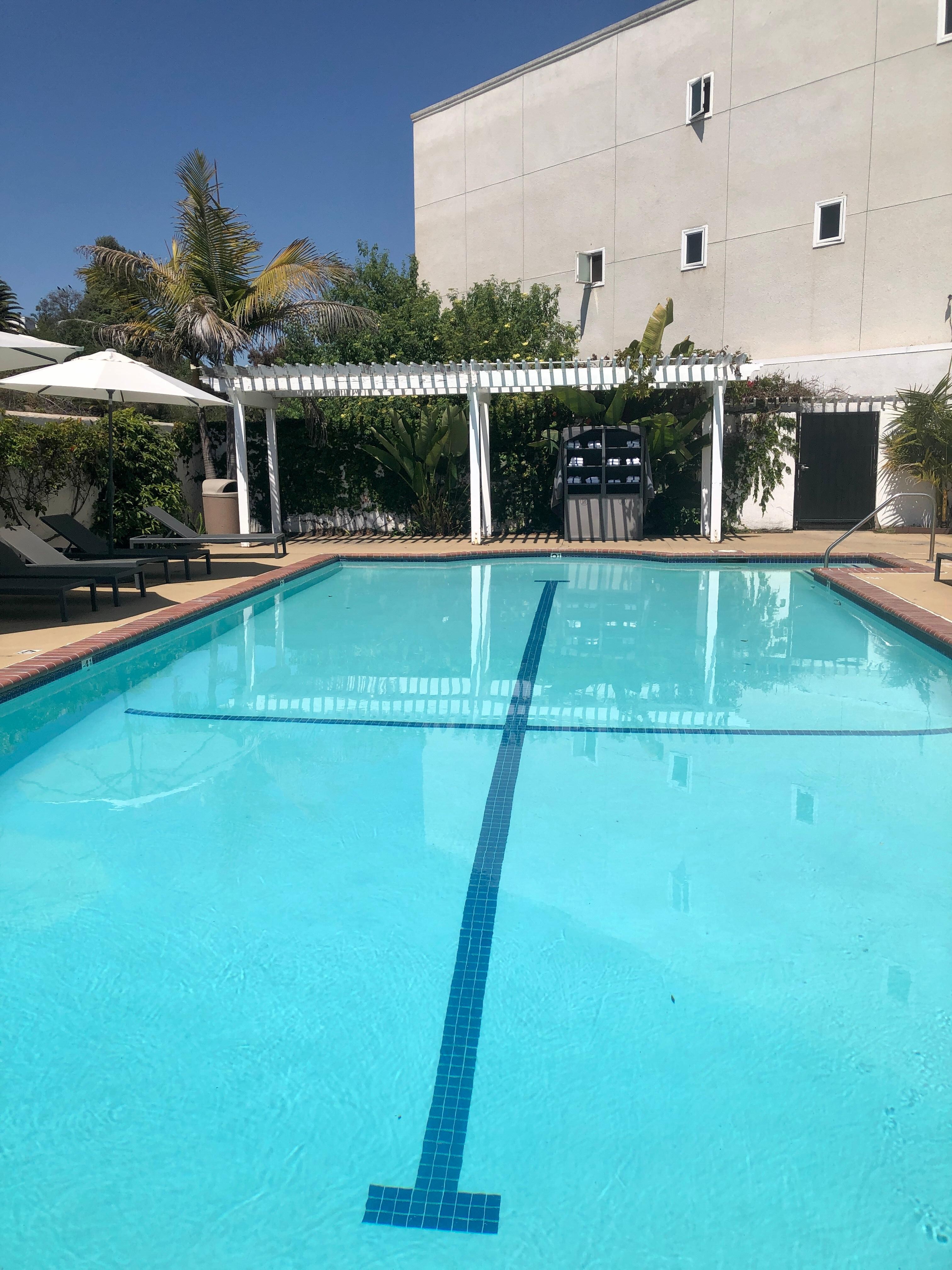 Nice pool area