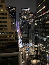 View of the west from the balcony