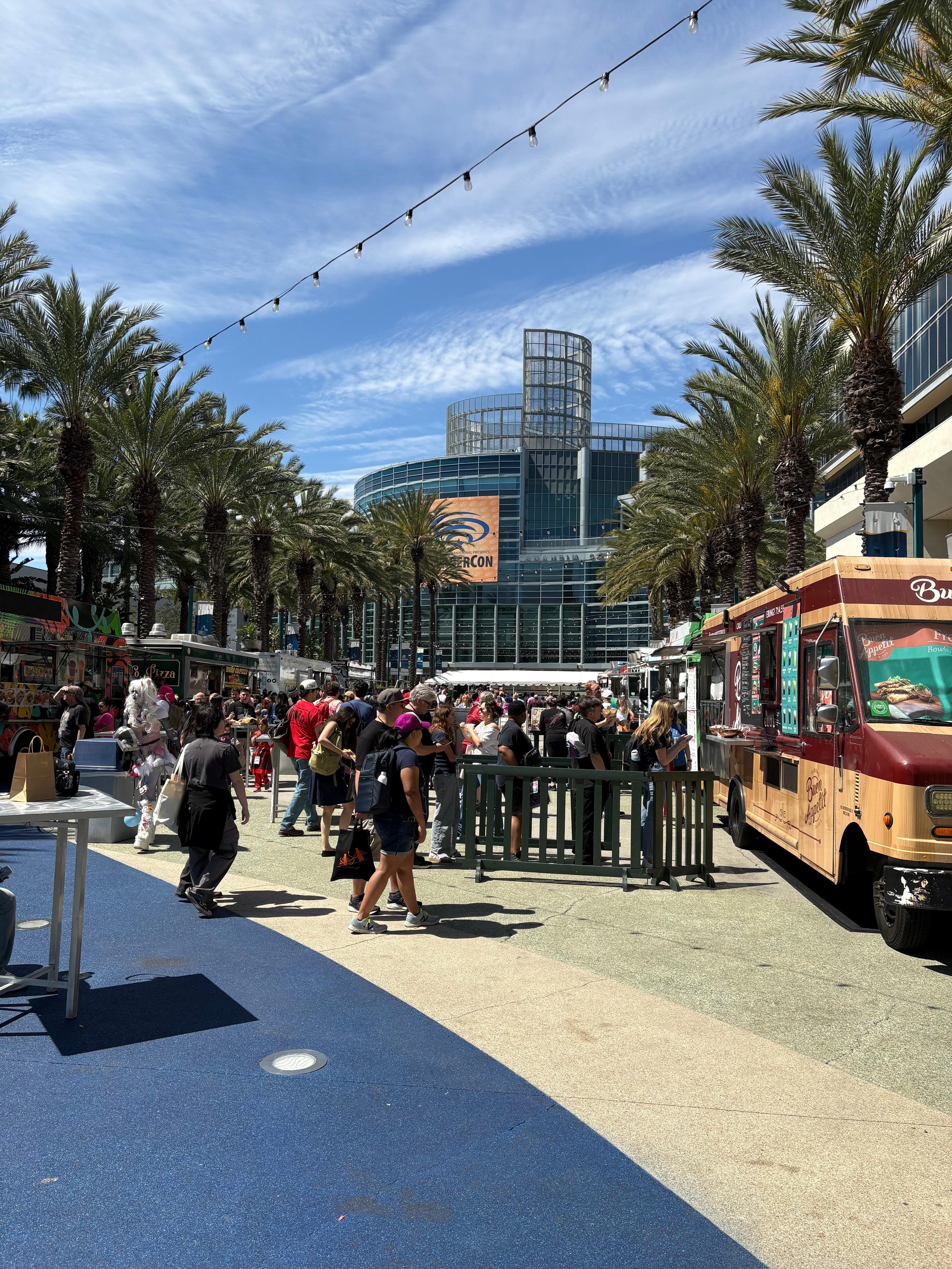 Convention Center way event food trucks 