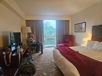 King room, before checked out. So a little messy.