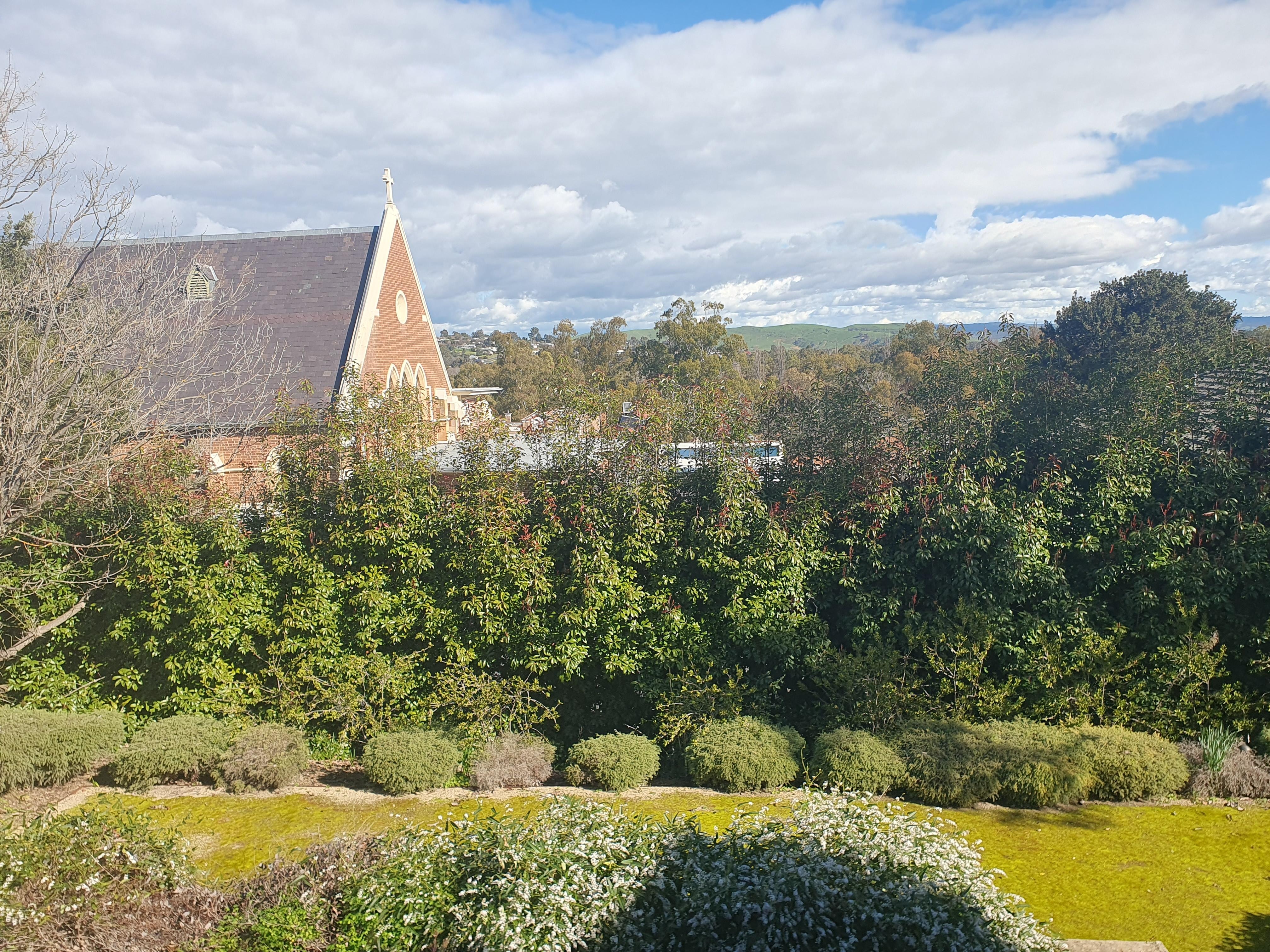 View from veranda 