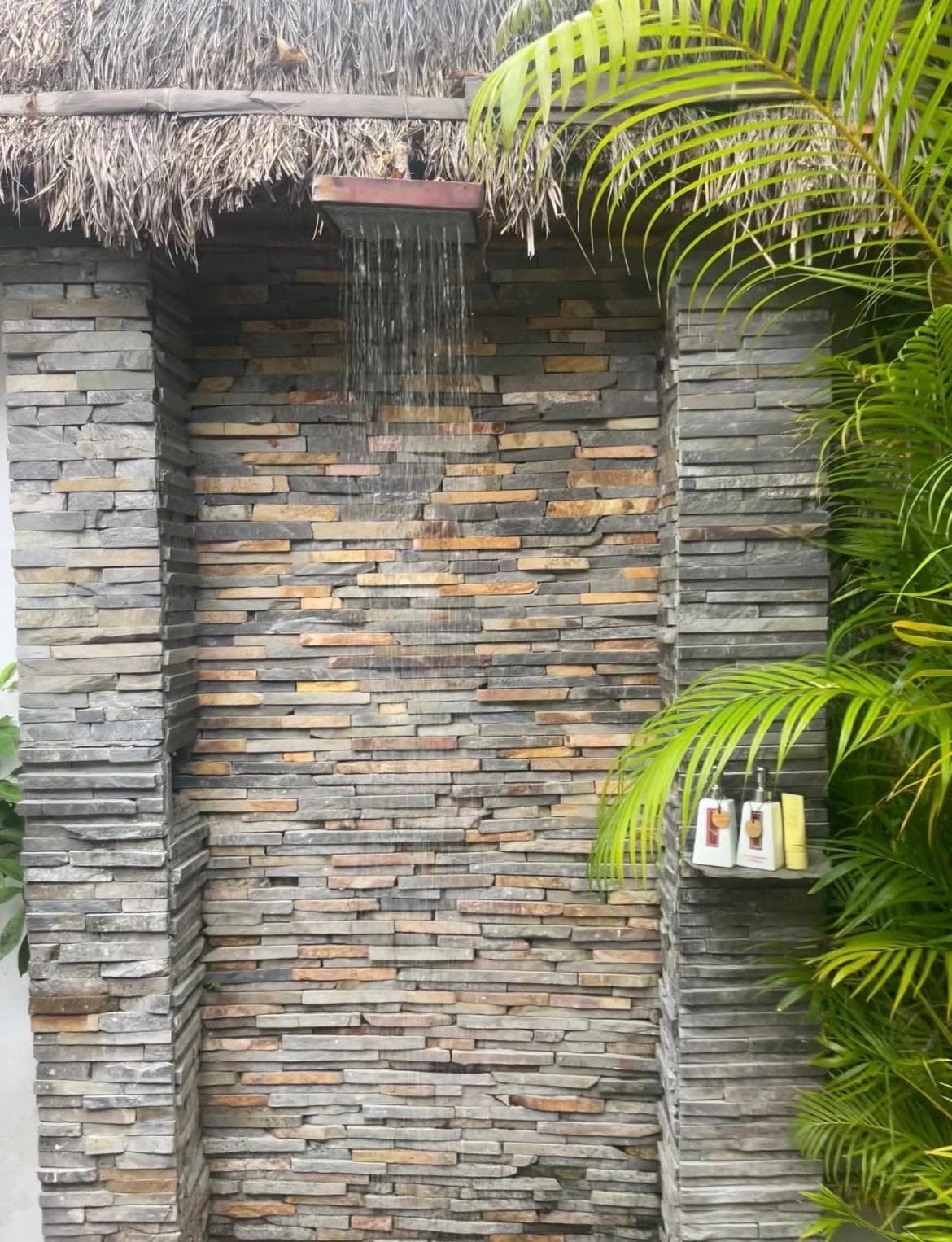 Utedusjen i bungalowen