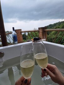 Mata atlântica e o mar.