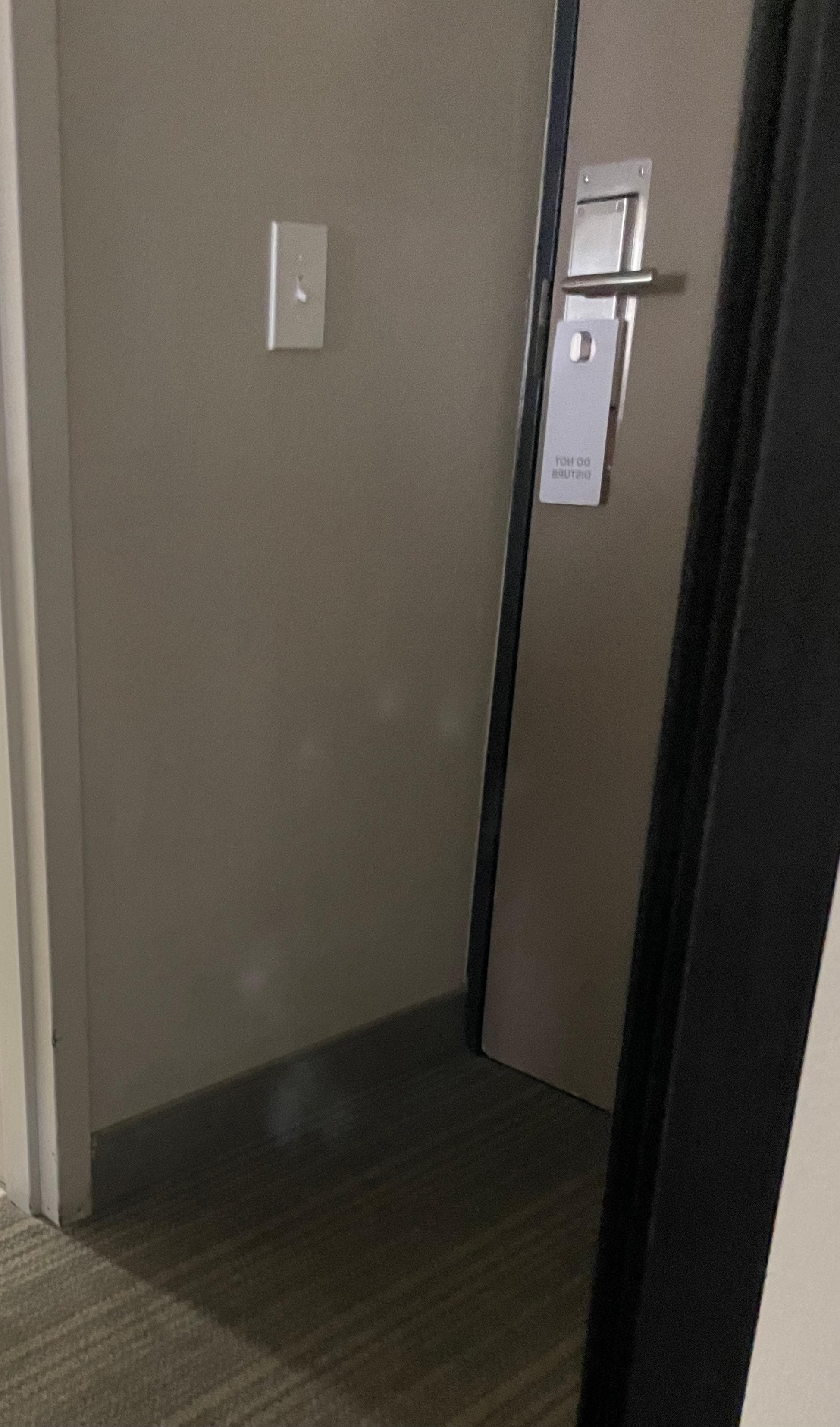 Finger/hand prints on mirror