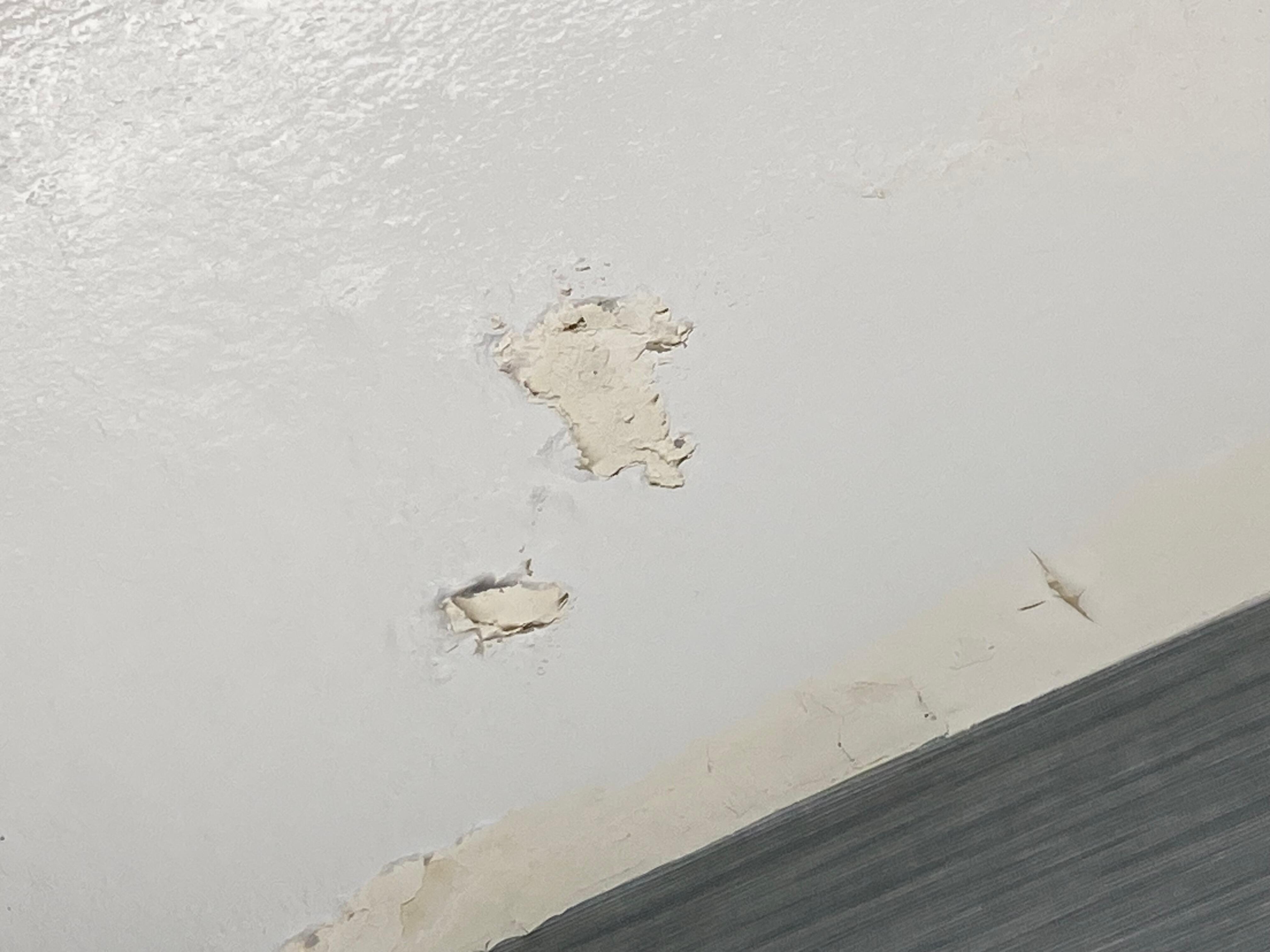 Peeling paint