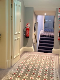 Route from the lift to our room.