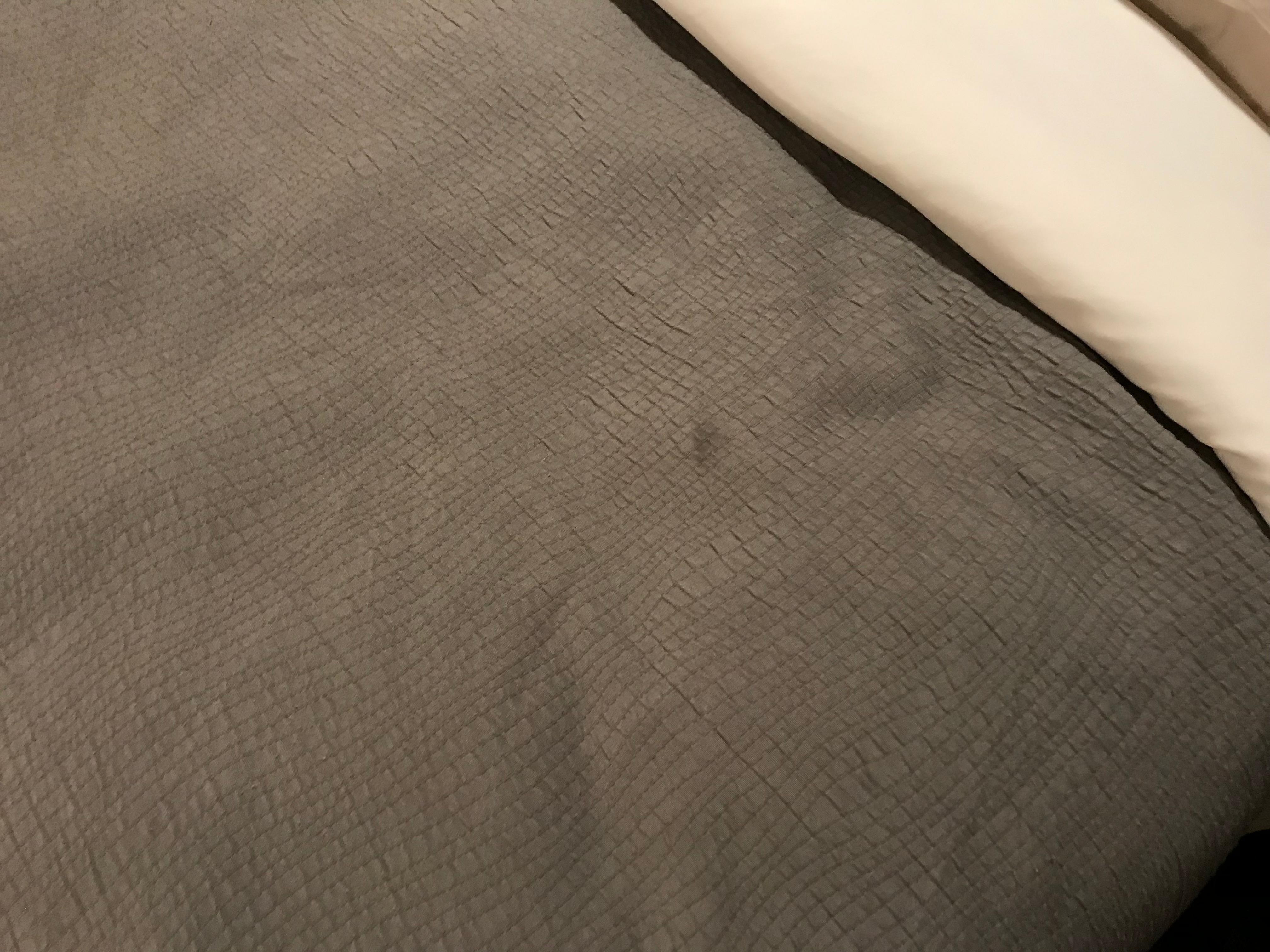 Bed had stains on it 