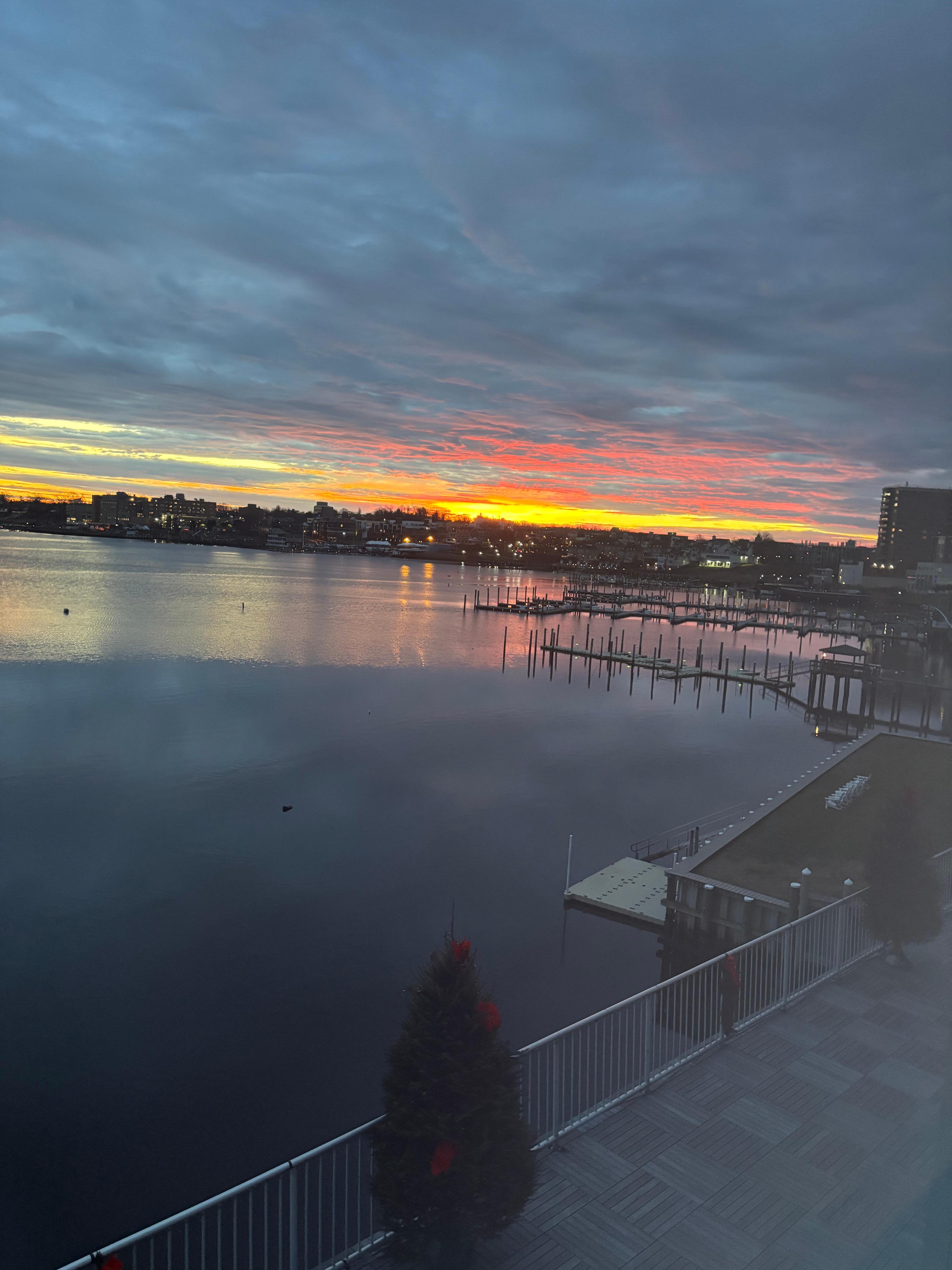 Sunrise on the Navesink, Christmas morning 2025
