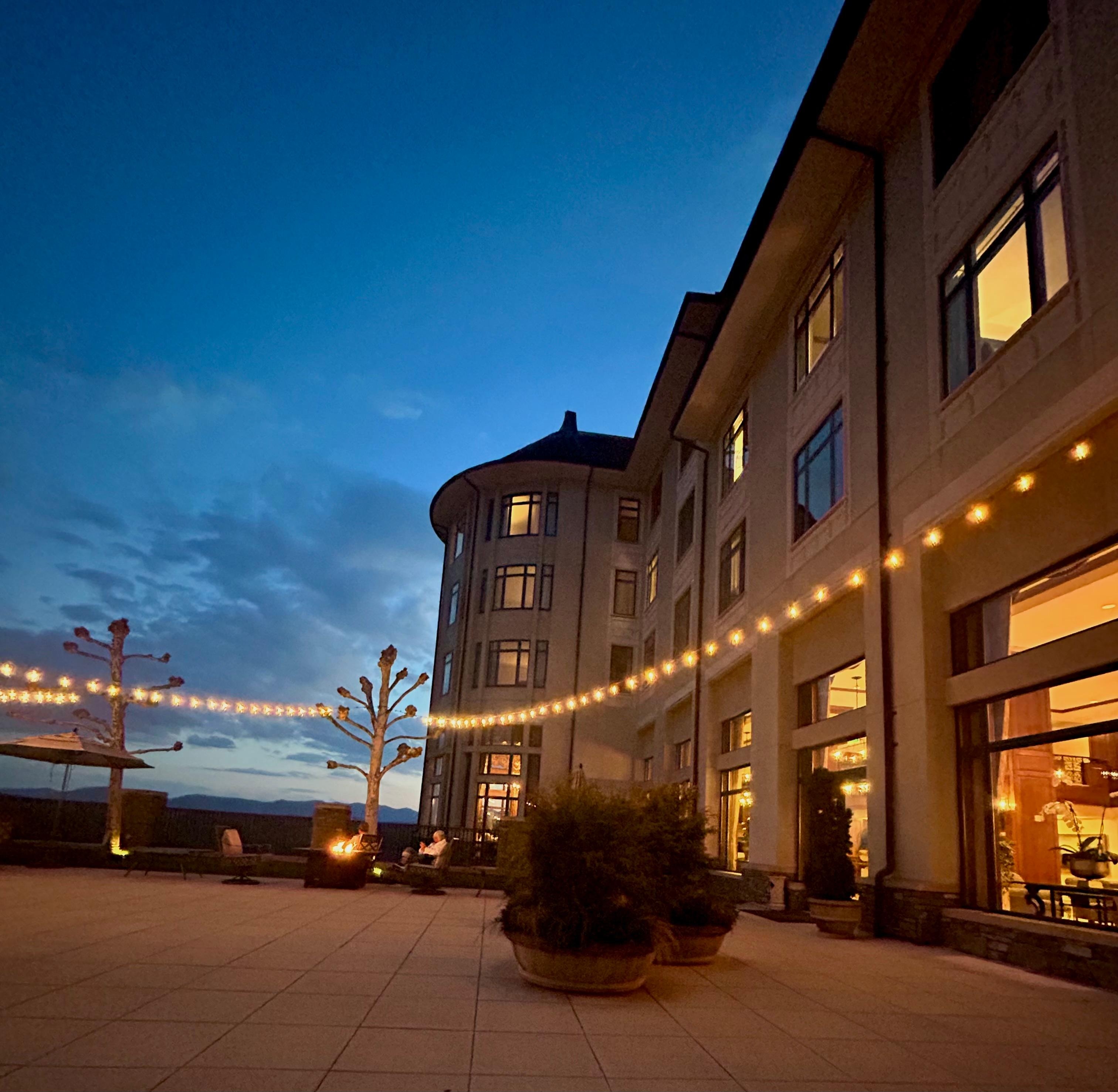 Excellent spot for wine!