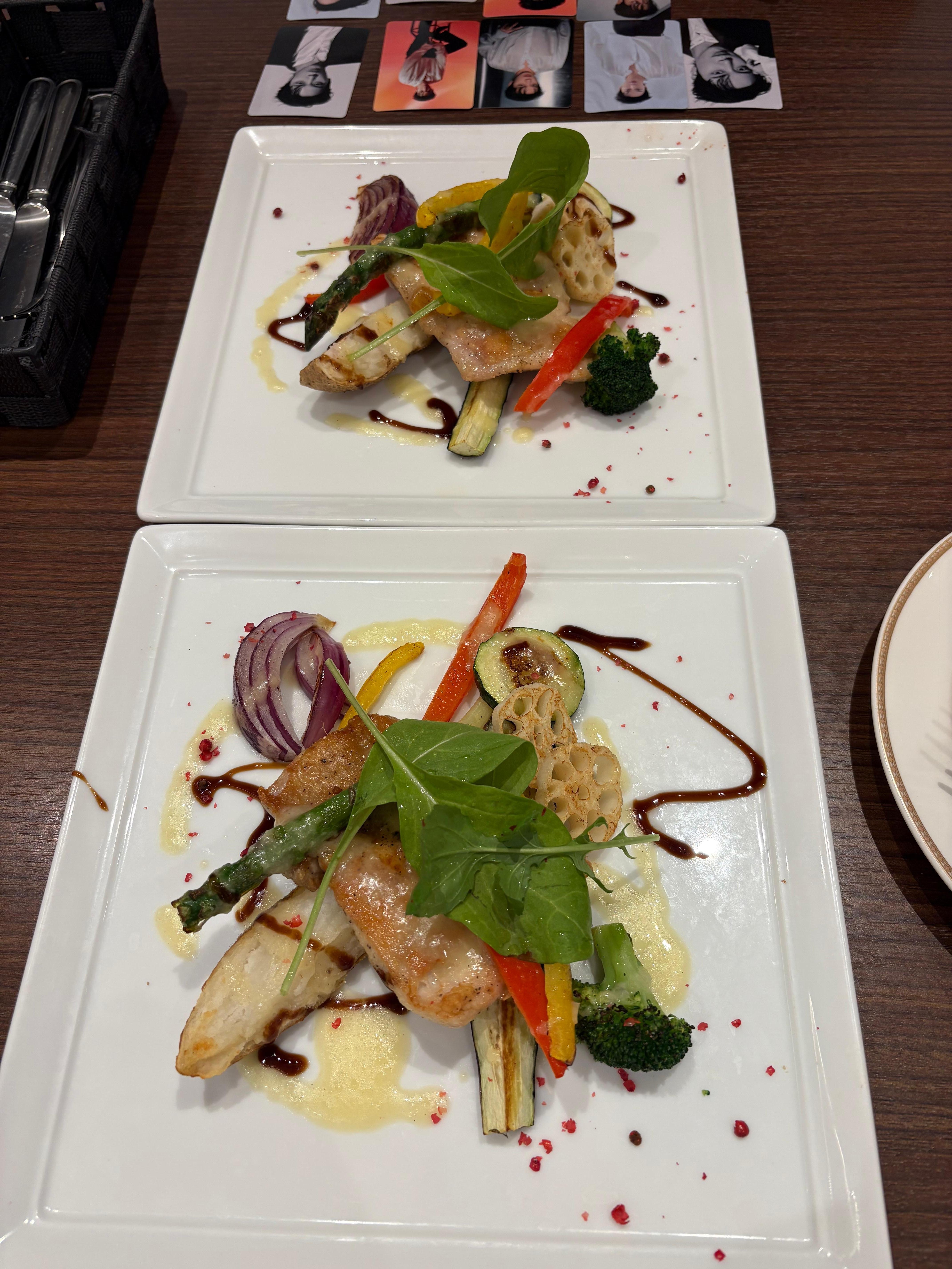 ライブ前の美味しいランチ
