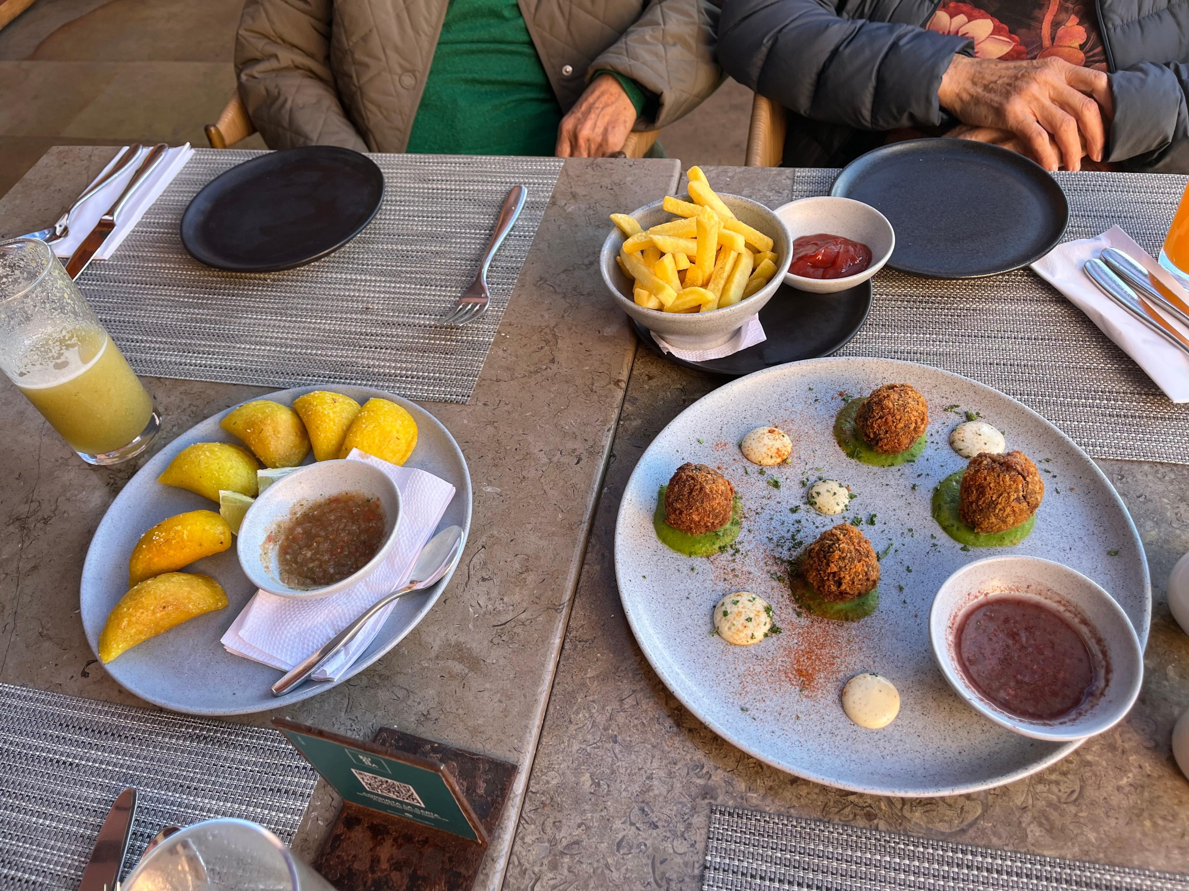Delicious food with beautiful presentation