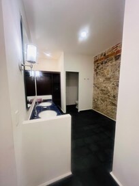 Junior suite restroom. So spacious!