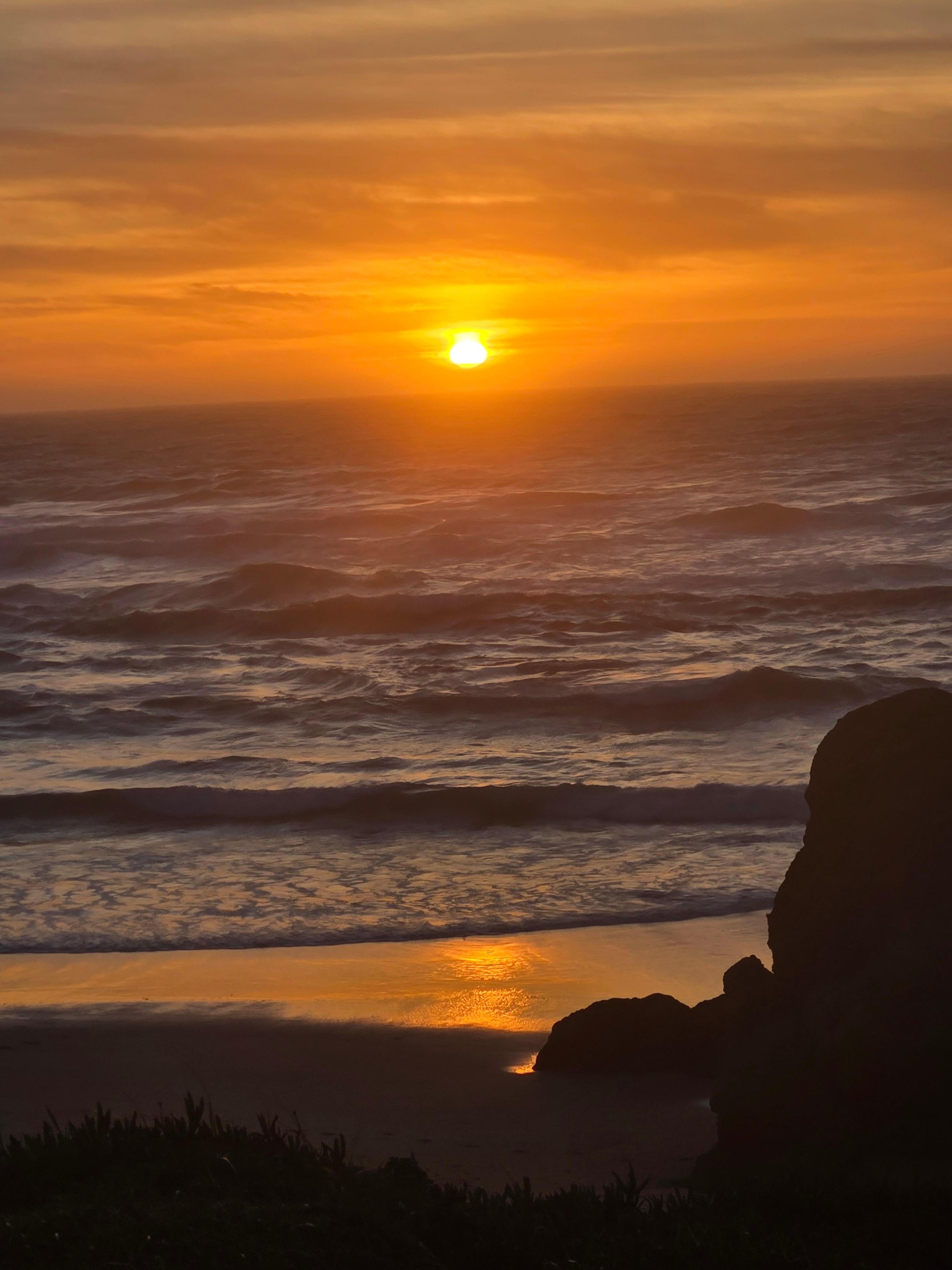  View from the bluff outside our room