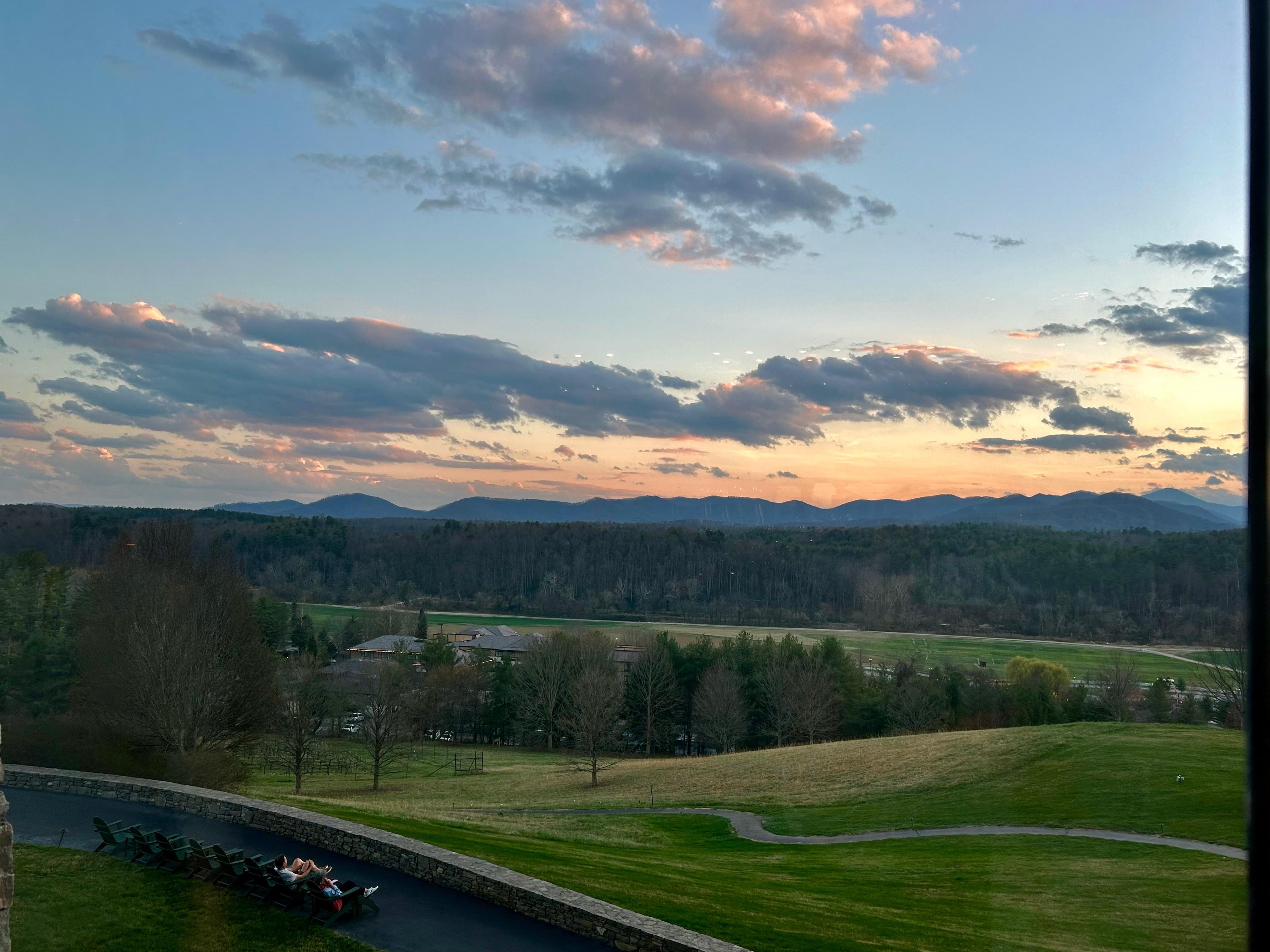 View front the terrace!