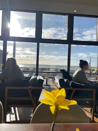 Breakfast with a view