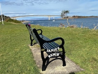 Special memorial bench ❤️