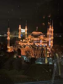 The view from the restaurant!