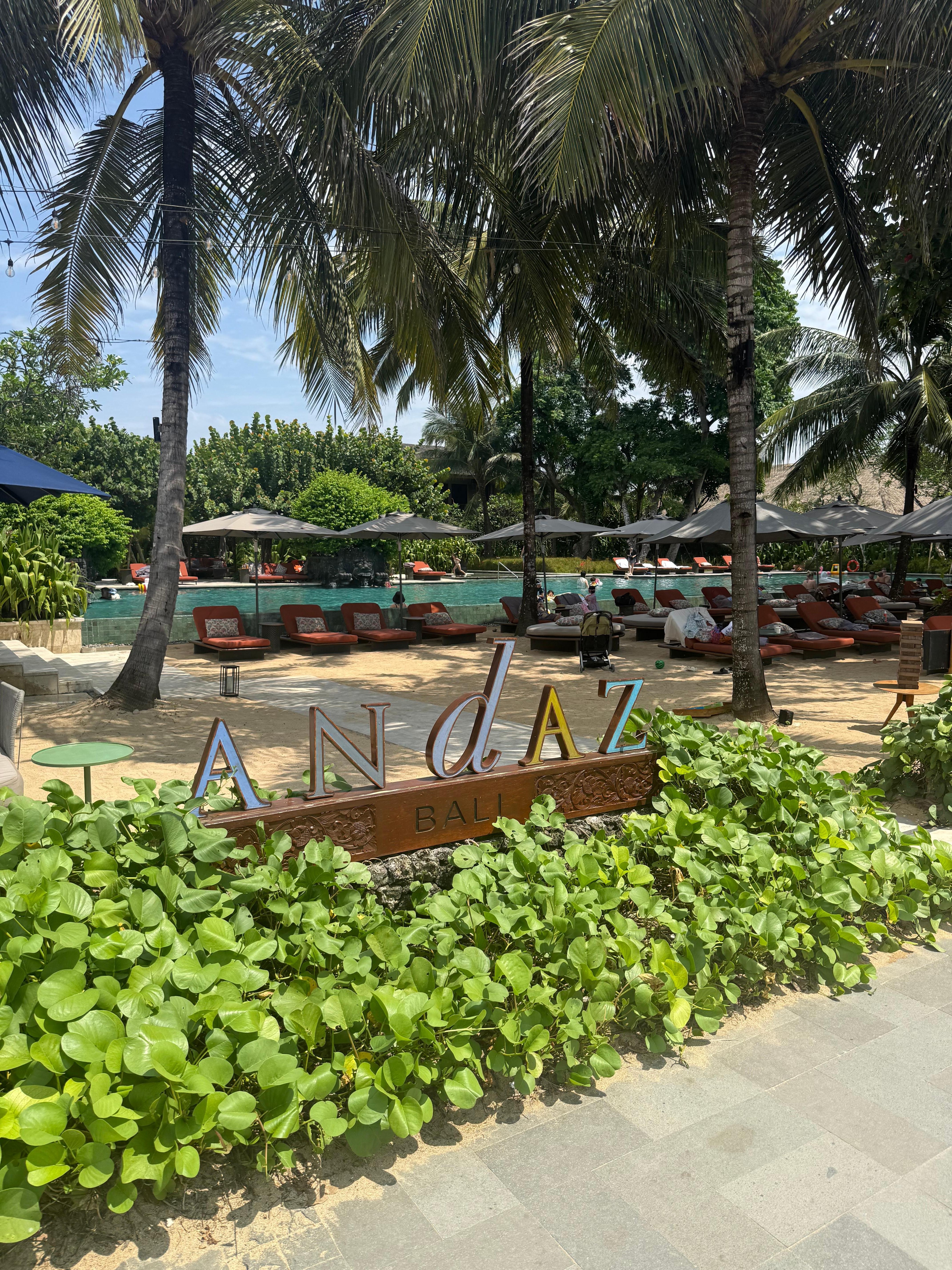 Entrance from the beach