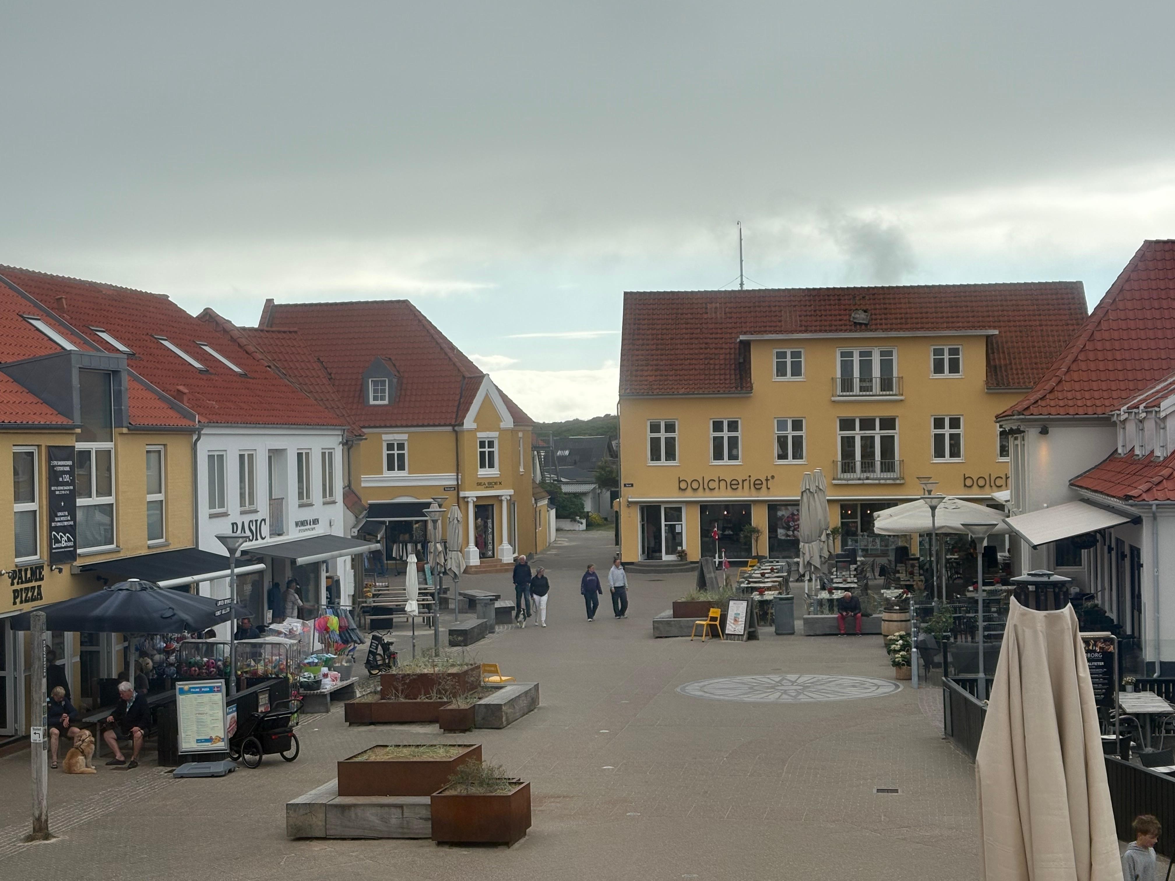 Udsigt fra lejligheden 