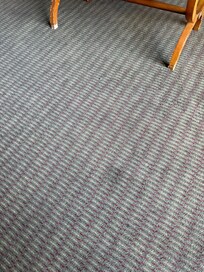 The floor was worse than this but my camera adjusted some.