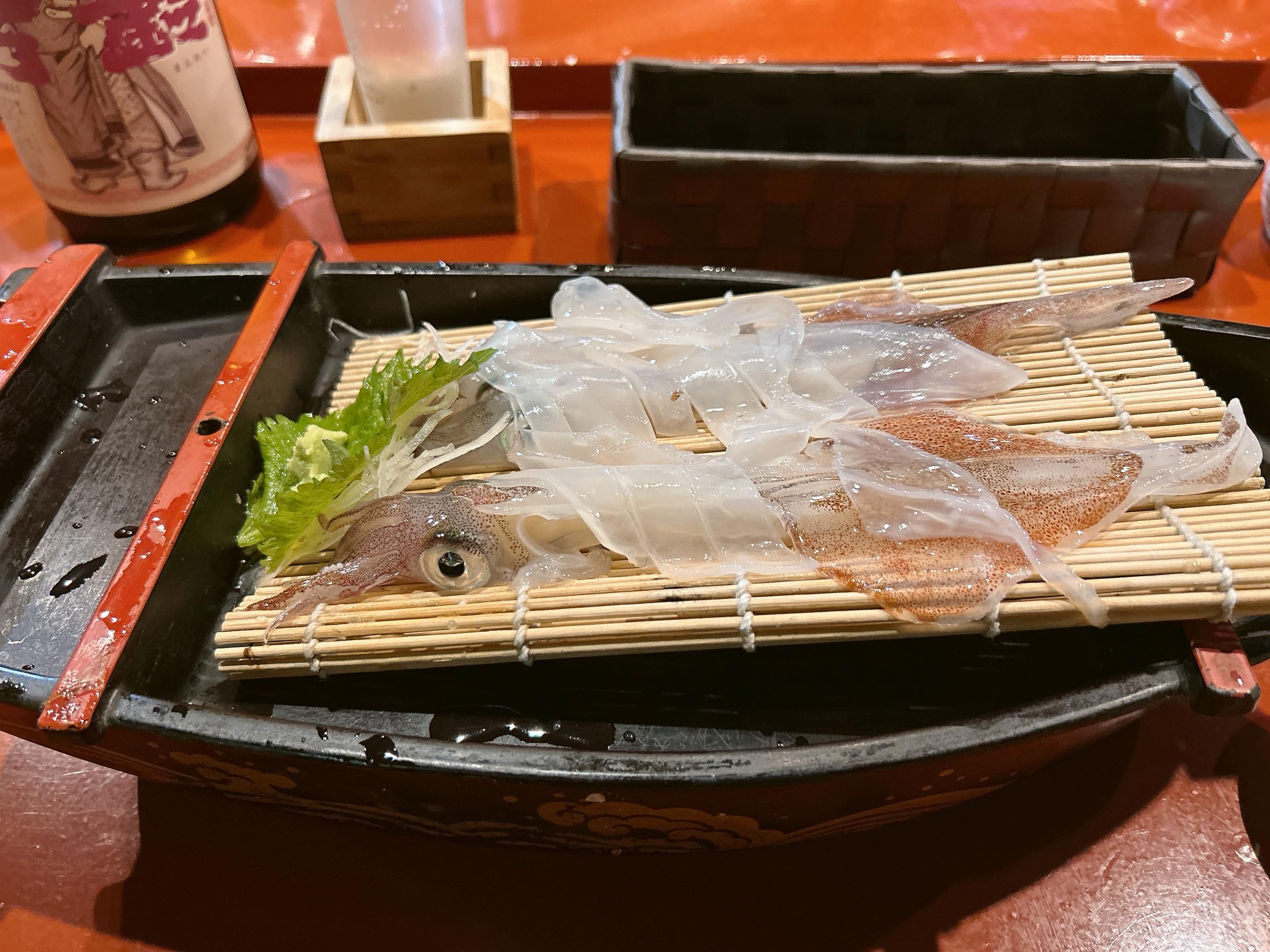 呼子のイカ　ササイカ